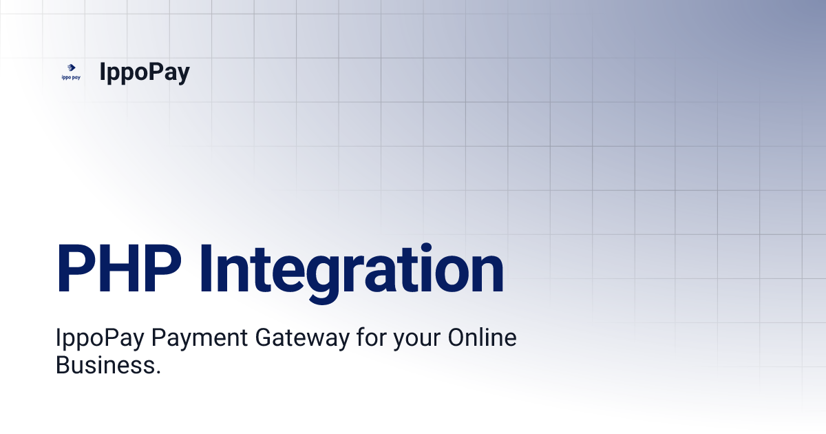 PHP Integration | IppoPay